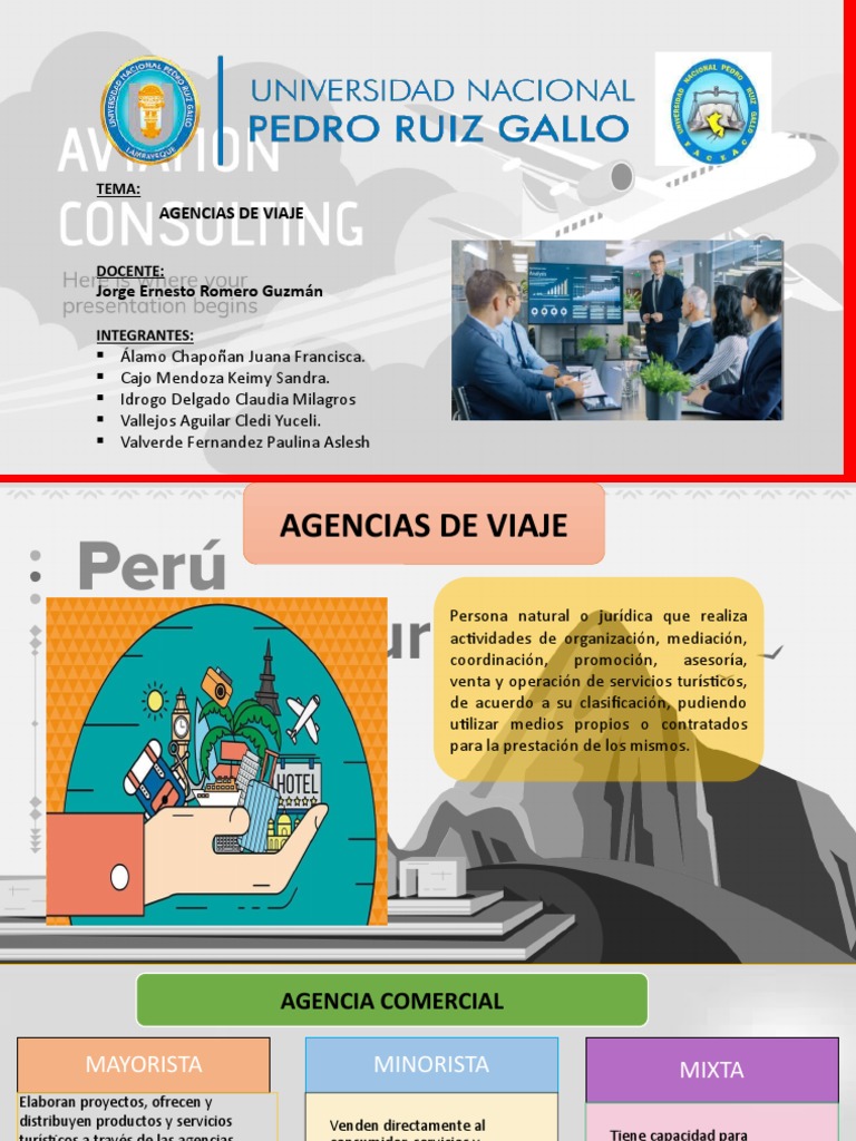Diapositivas Agencia de Viajes | PDF | Contabilidad | normas ...