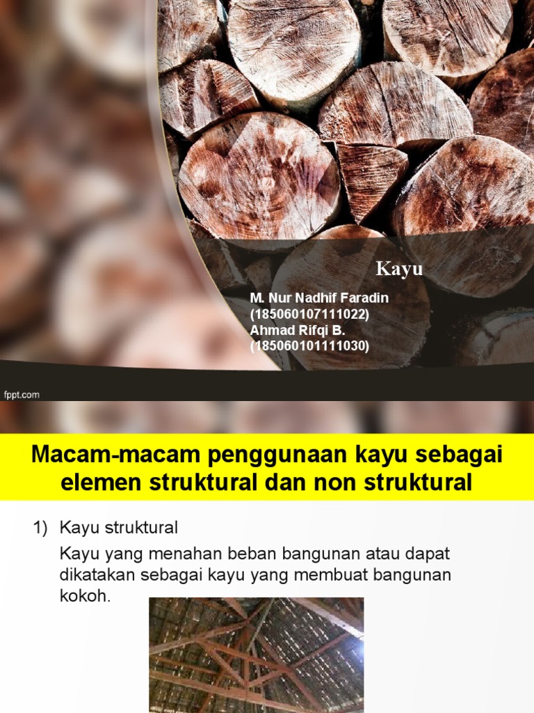Kayu Tekban | PDF