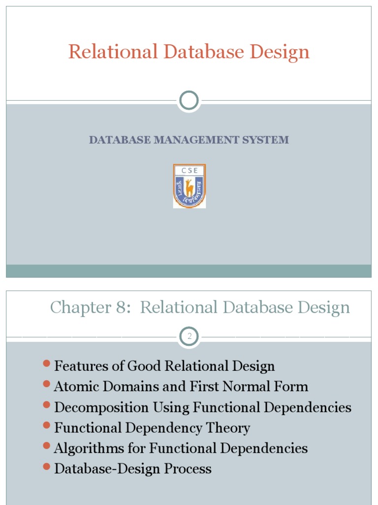 Relattional Database Design | PDF | Software Design | Scientific Modeling