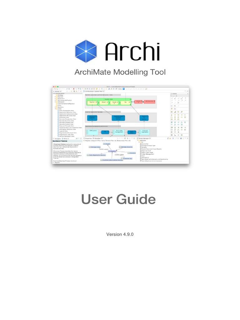 Archi User Guide Pdf Window Computing Button Computing