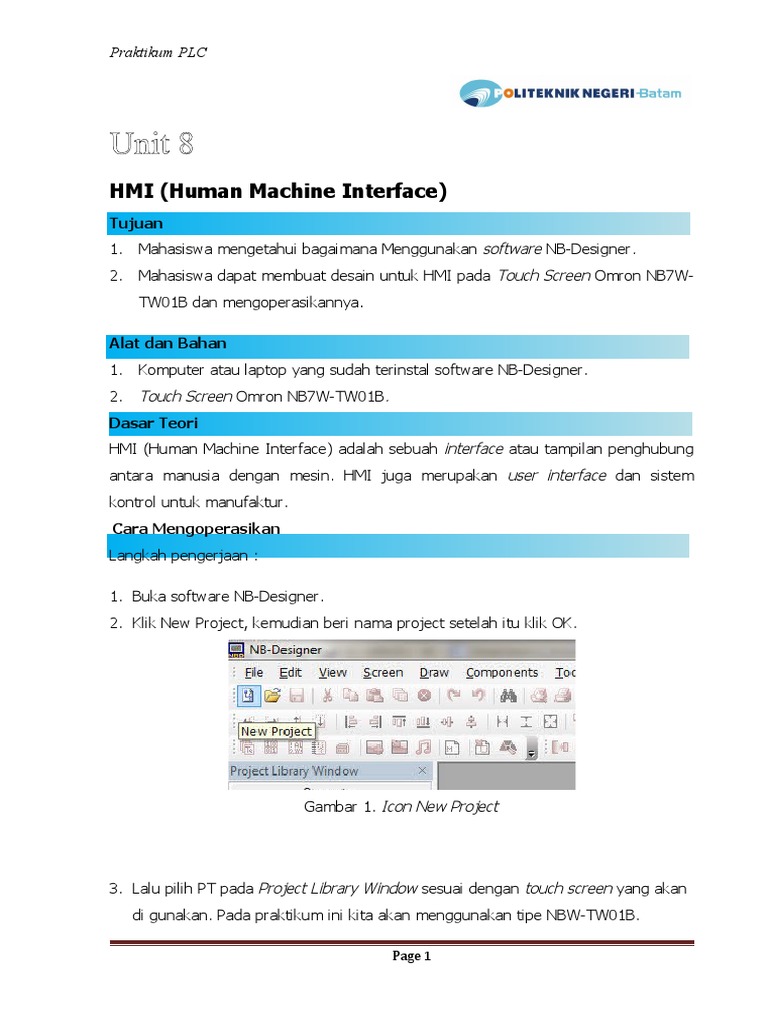 Modul Praktikum HMI | PDF