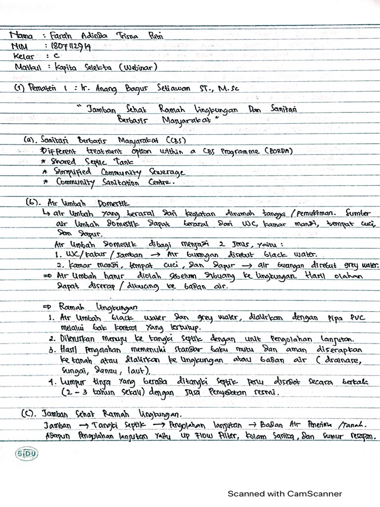 Farah Adinda Trisna Putri - 1807112914 - Resume Webinar (8okt) | PDF