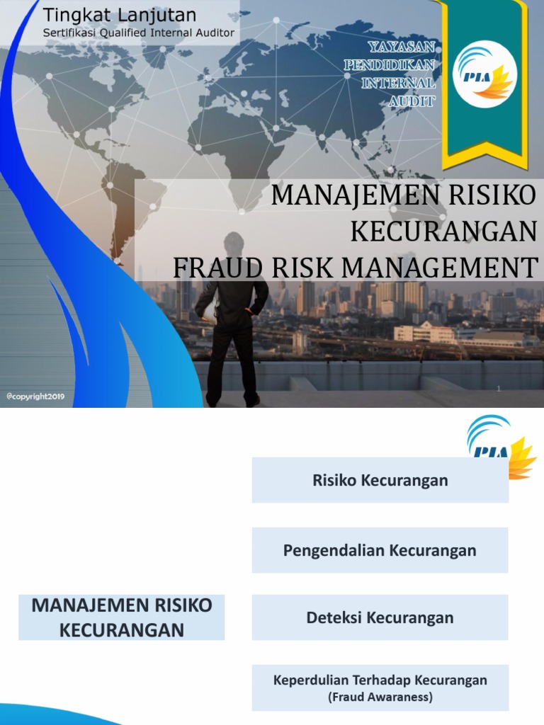 Slide Manajemen Risiko Kecurangan - Tumpal Pakpahan | PDF