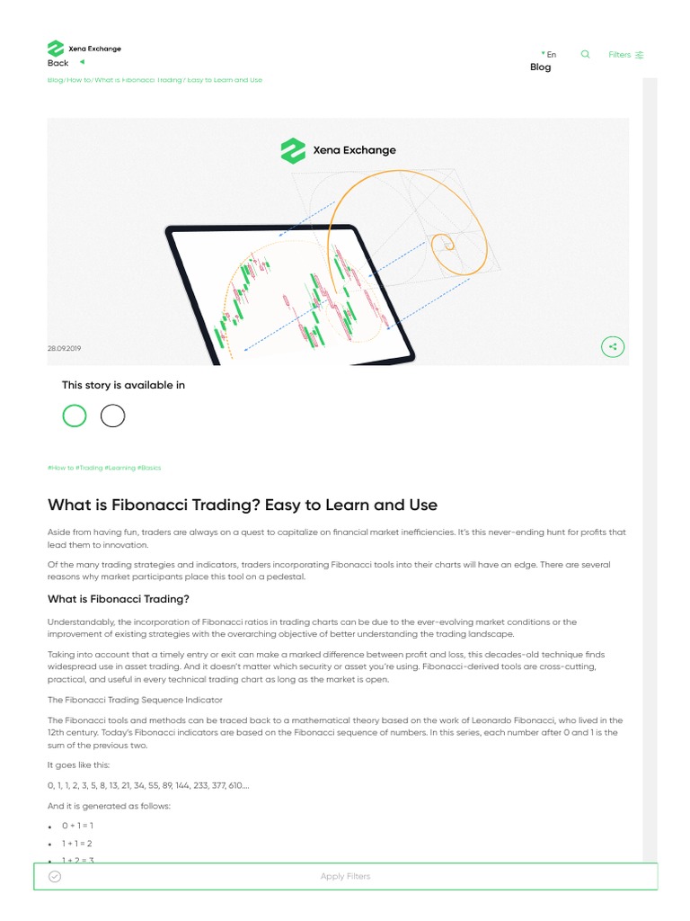 What Is Fibonacci Trading - A Complete Guide by Xena Exchange | PDF