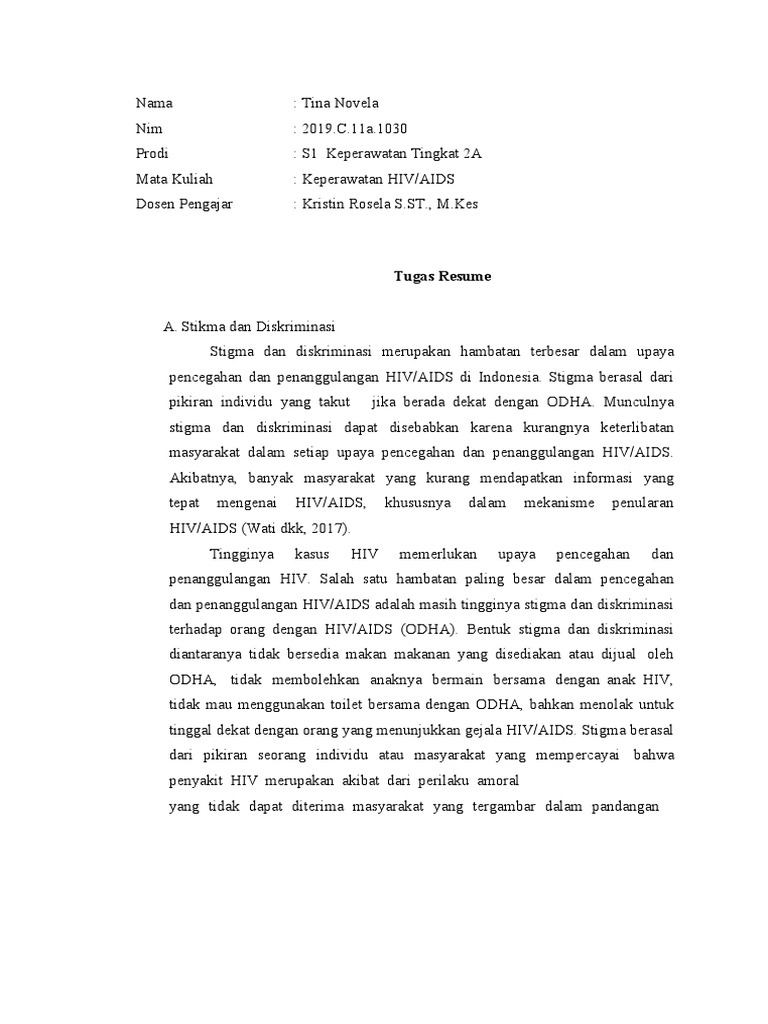 Resume Tina Novela | PDF