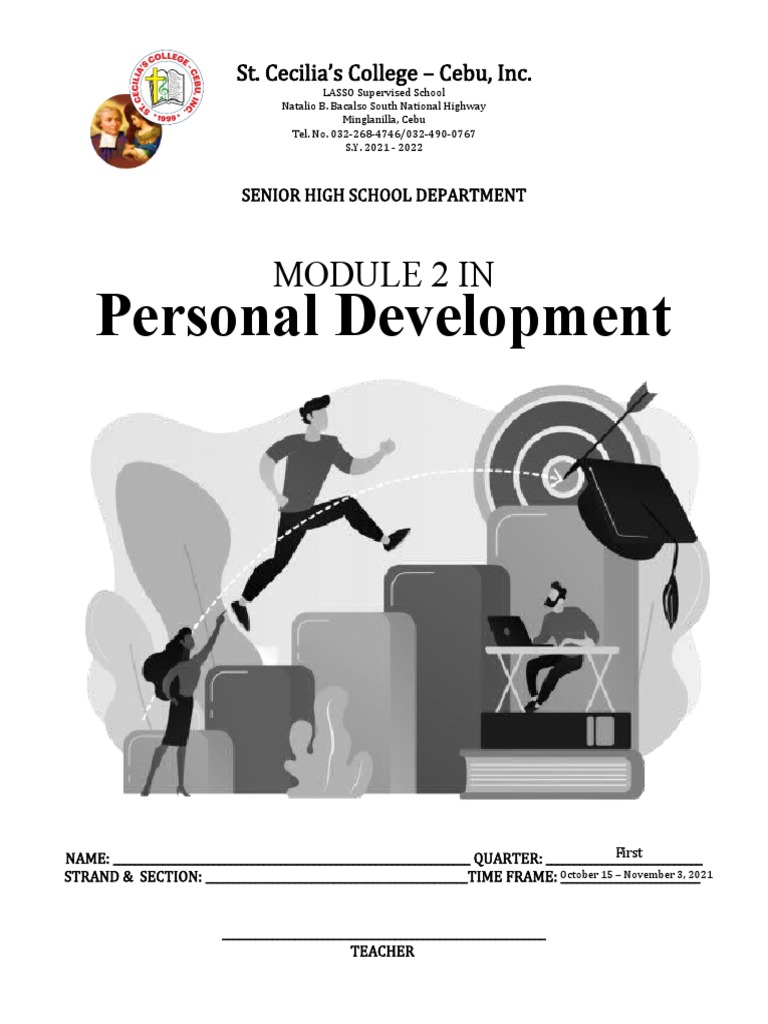St. Cecilia's Personal Development Module 2 Activities | PDF ...