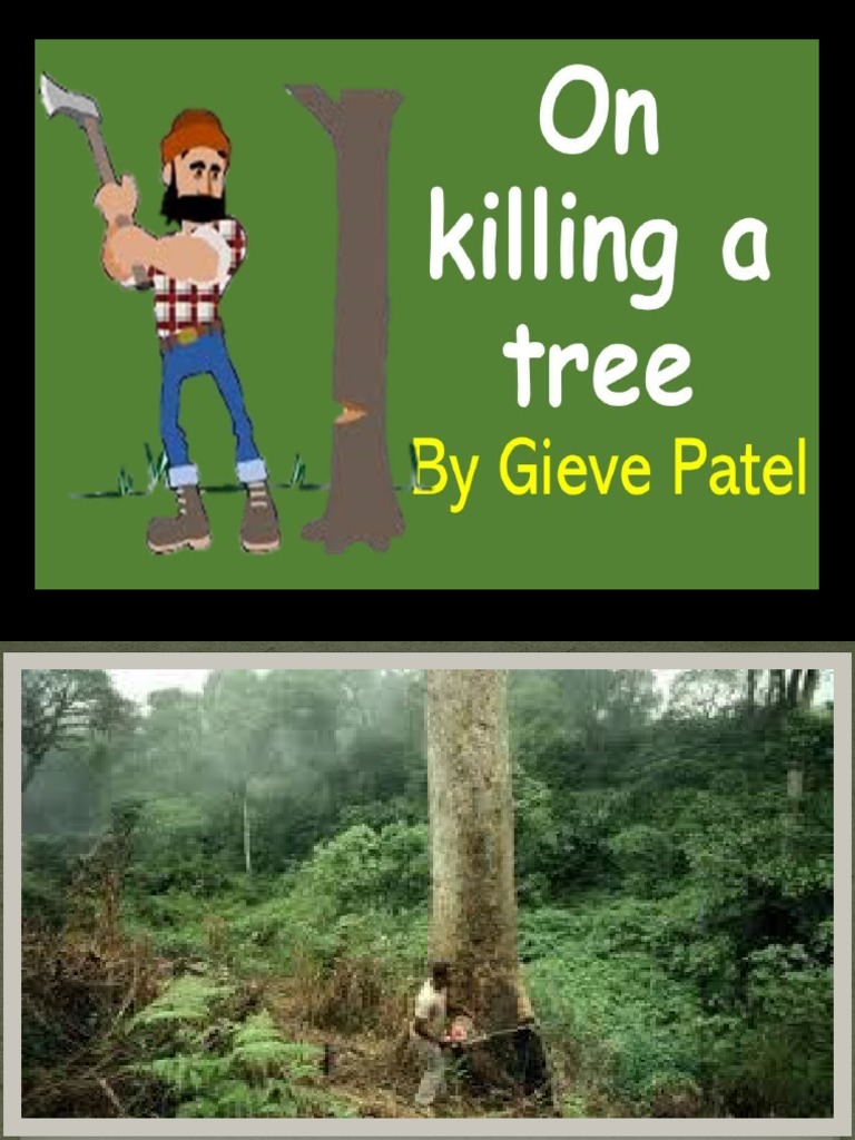 On Killing A Tree | PDF | Poetry