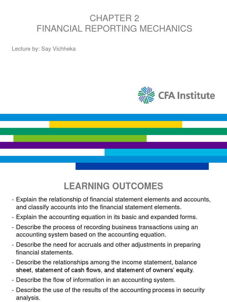 CH2 - Financial Reporting Mechanics | PDF | Equity (Finance) | Expense CH2 - Financial Reporting Mechanics | PDF | Equity (Finance) | Expense