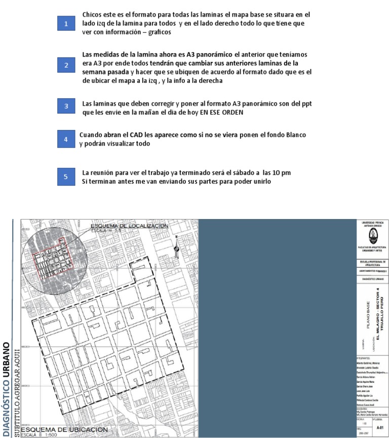Formato A3 Panaramico Mapa Base de Todas Las Laminas A3 Panoramico | PDF