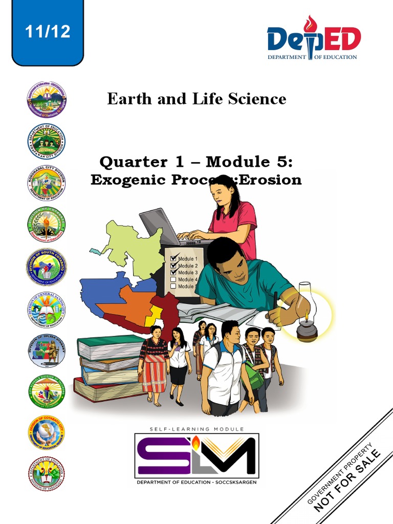 Earth and Life Science: Quarter 1 - Module 5 | PDF | Erosion | Sediment