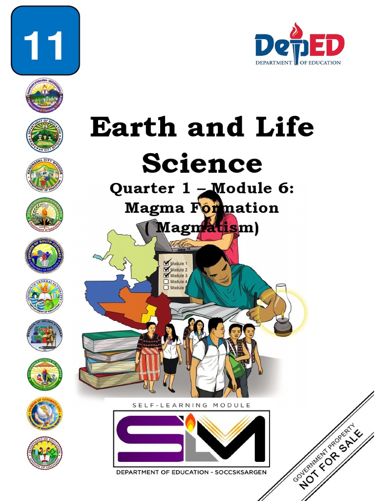 Earth and Life Science: Quarter 1 - 6: Magma Formation Magmatism | PDF ...