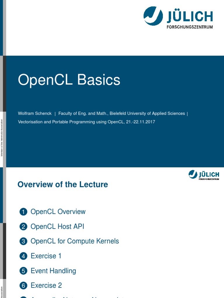 OpenCL Programming Essentials | PDF | Parallel Computing | Computer ...