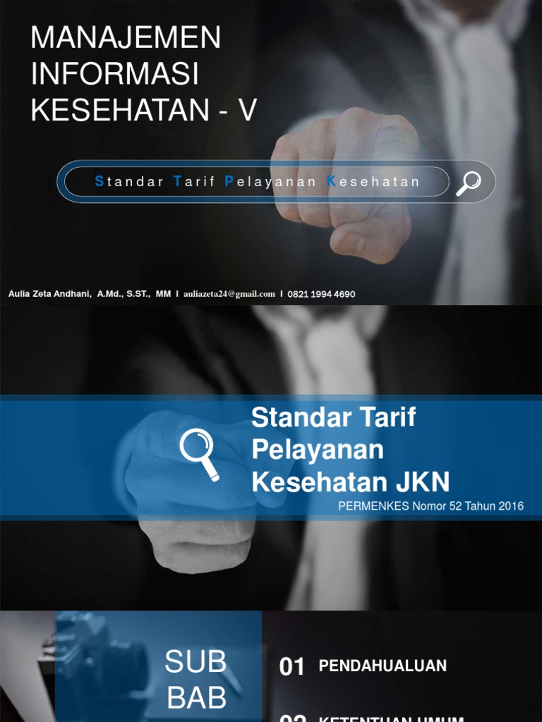 Standar Tarif Pelayanan Kesehatan JKN | PDF