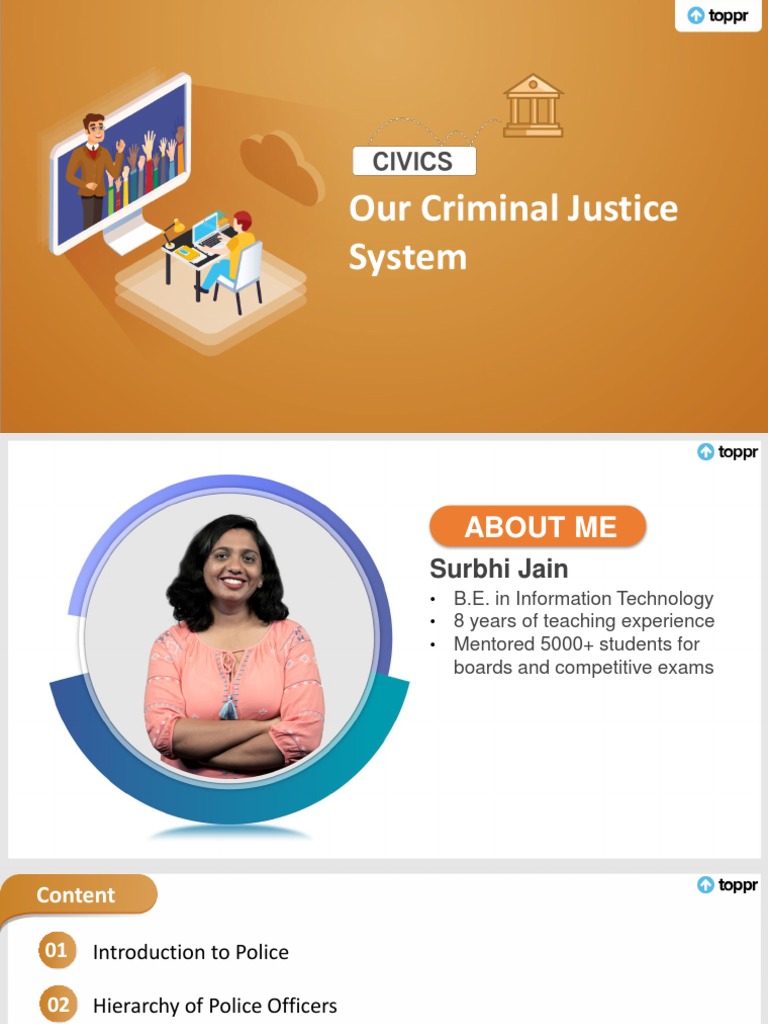 Overview of the Criminal Justice System | PDF | Arrest | Police