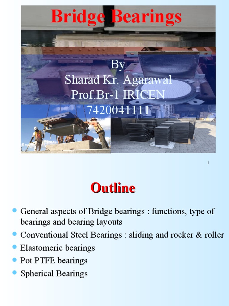 Introduction To Bridge Bearings - Metro | PDF | Bearing (Mechanical ...