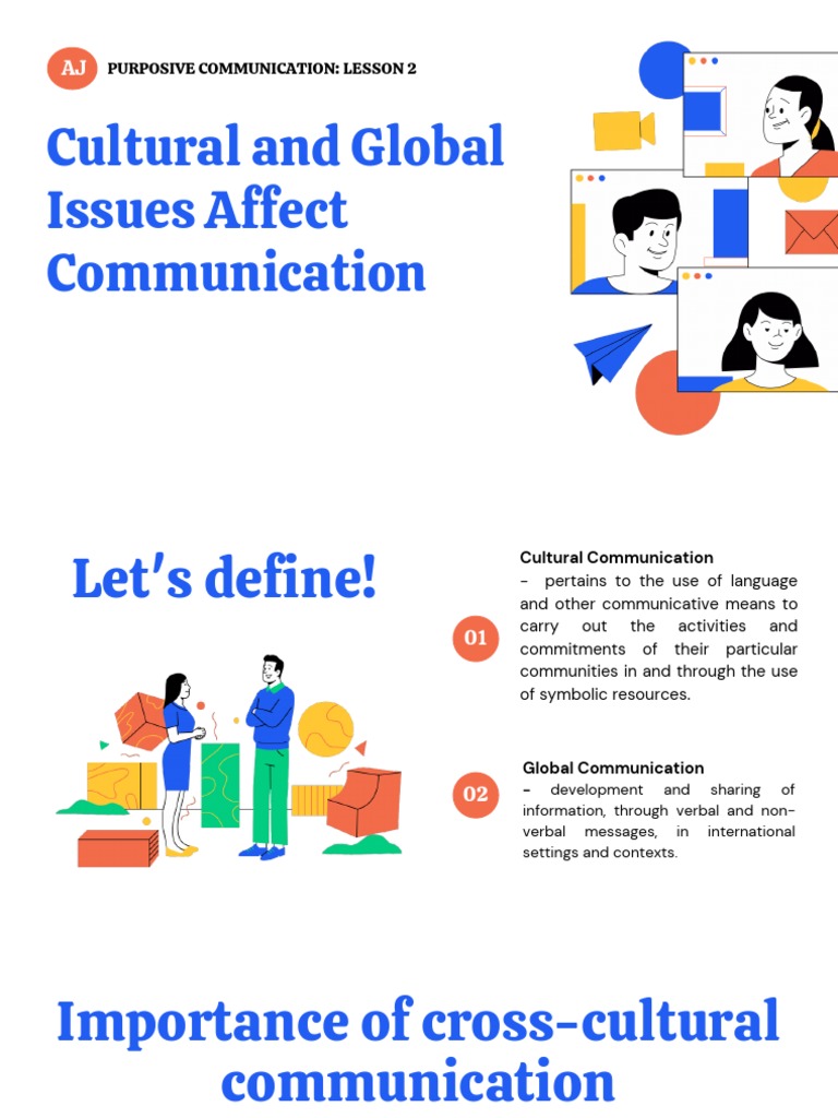 Cultural and Global Issues Affect Communication | PDF | Communication ...