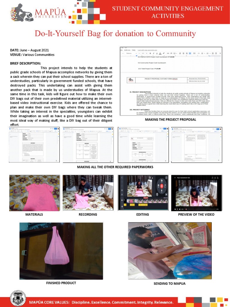 NSTP Project Poster Diybag | PDF