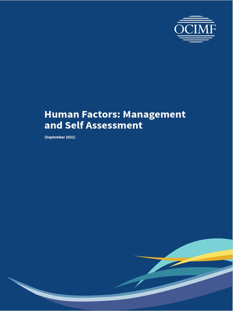 Human Factors Management and Self Assessment - PDF - Safe | PDF | Human ...