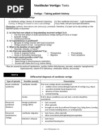 HINTS Exam for Vestibular Assessment | PDF | Vertigo | Vestibular System