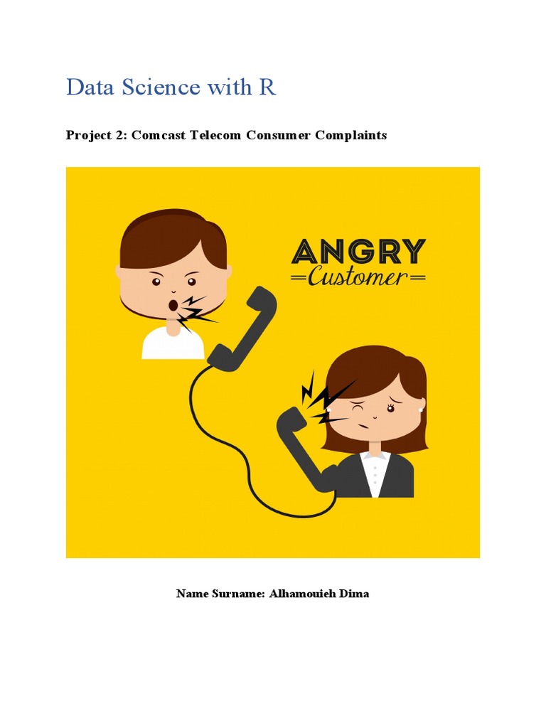 Data Science With R - Comcast Telecom Consumer Complaints | PDF | Telecommunication ...