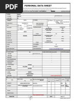 CSC Form 212 (Revised 2017) Personal Data Sheet | PDF | Employment ...