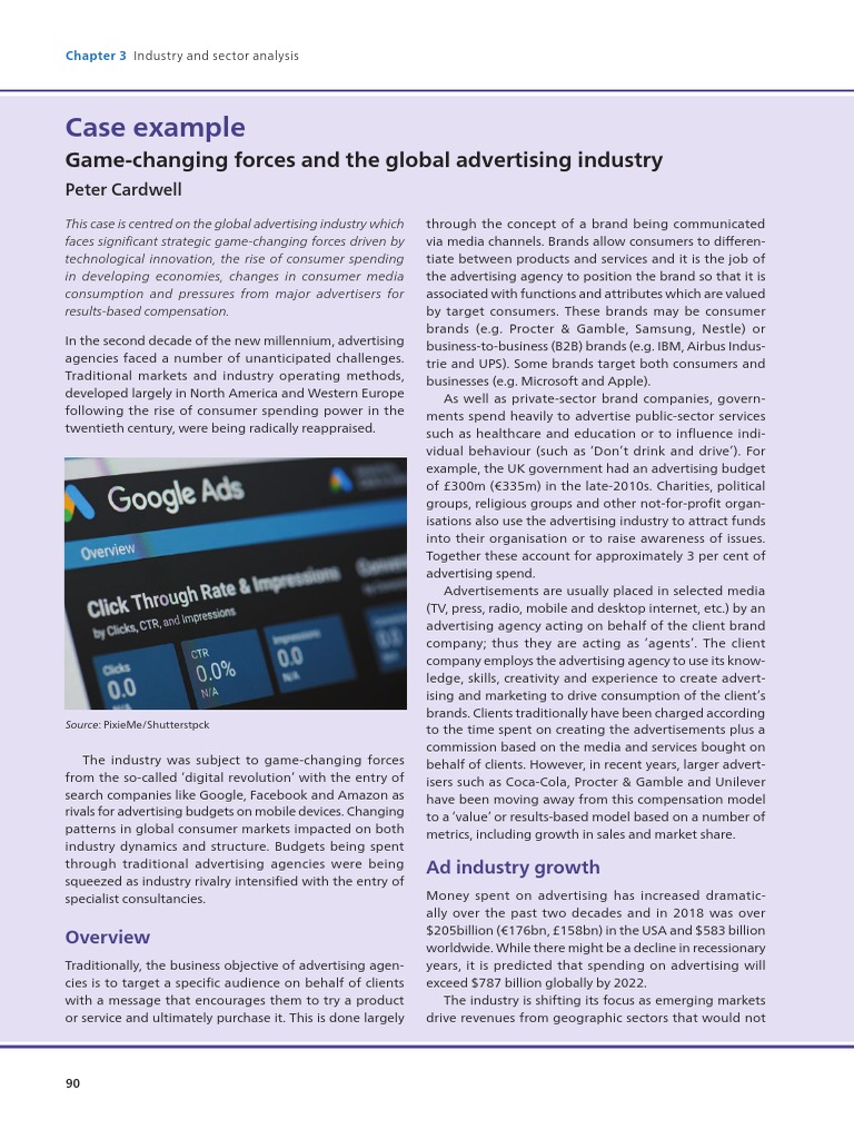 Global Advertising Industry Insights | PDF | Advertising | Brand