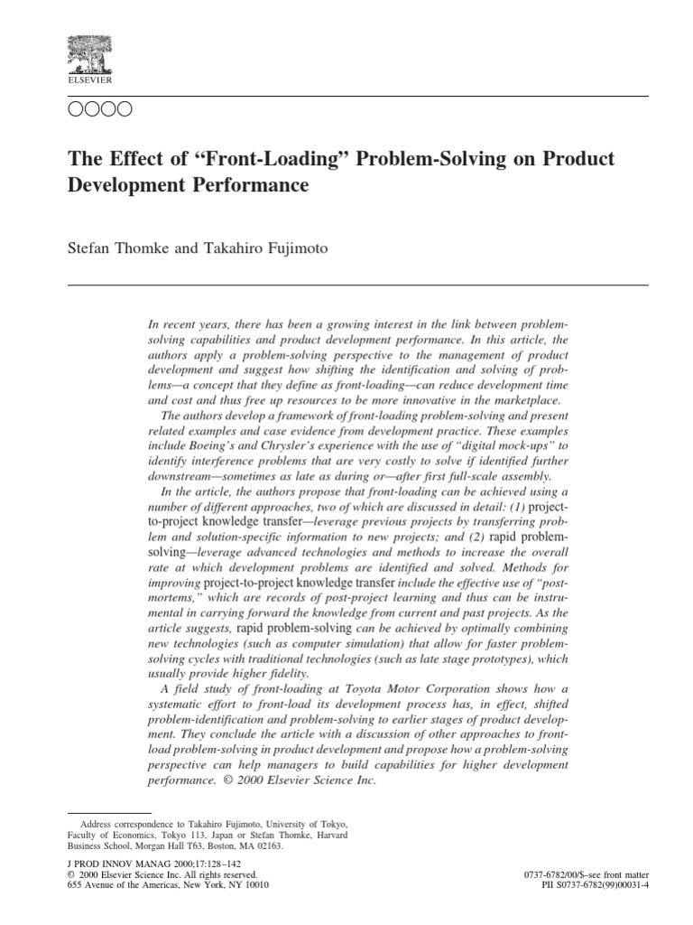 Front Loading Process From WCM | PDF | Design | Simulation