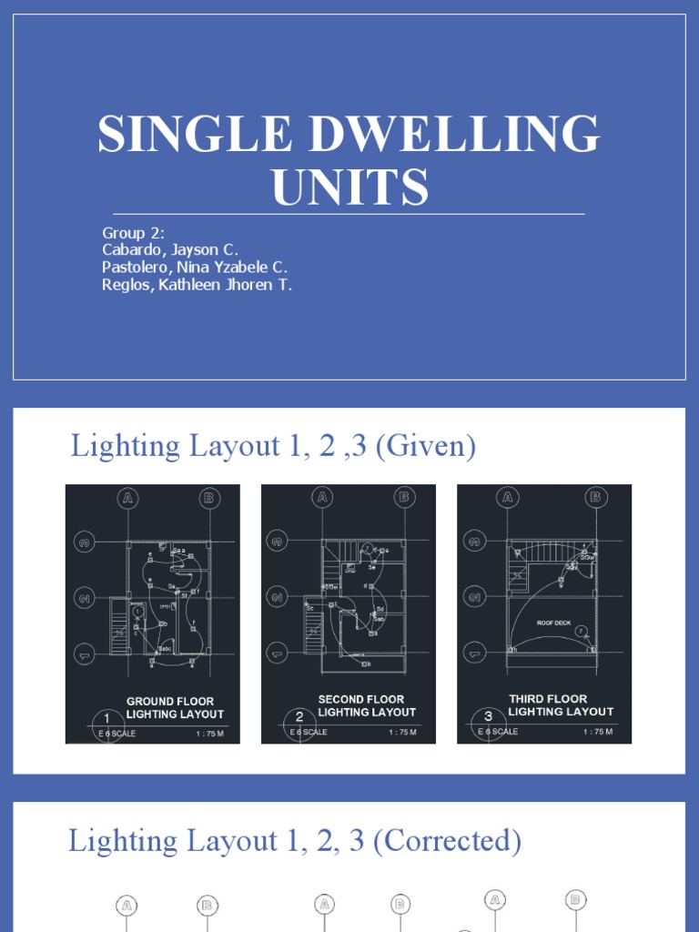 Single Dwelling Units | PDF