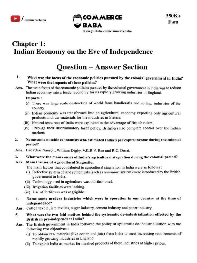 (IED) Chapter 1 Question Answers Section | PDF