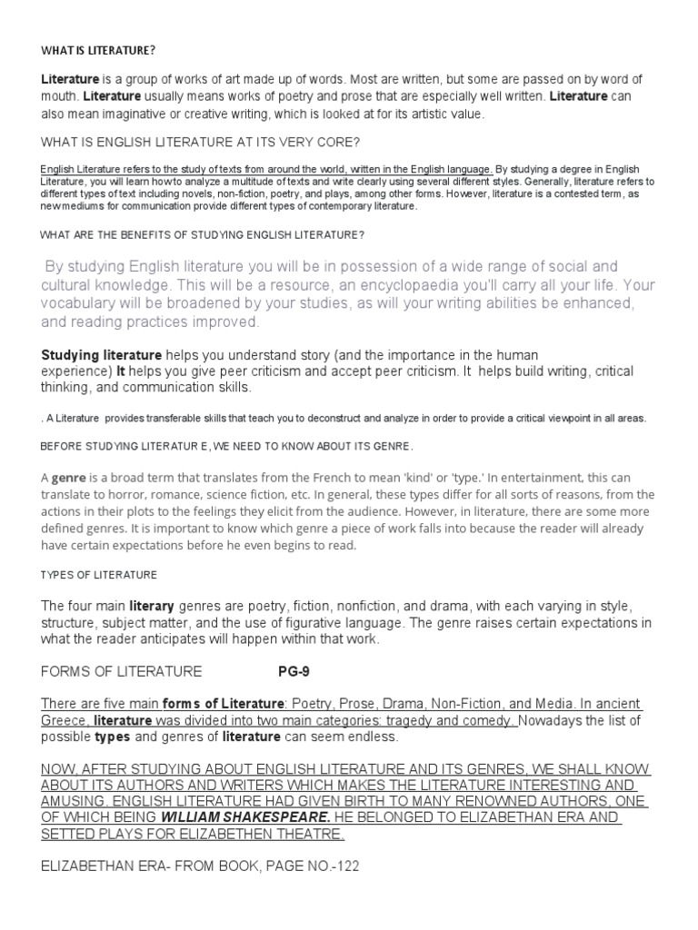 Shakespeare: A 9th Grade Project Guide | PDF | William Shakespeare ...