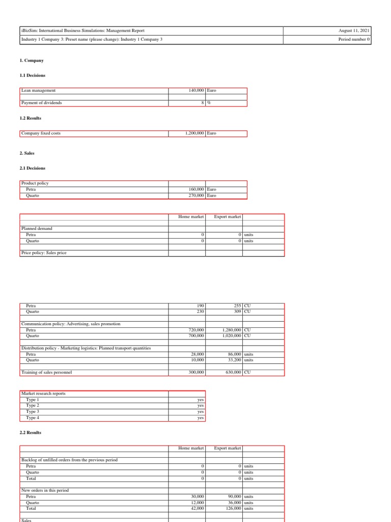 ManagementReport 202108111327CEST | PDF | Exchange Rate | Euro