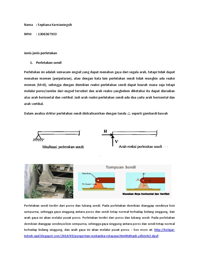 Jenis Jenis Perletakan | PDF