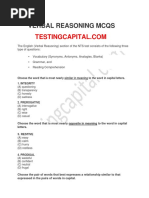 NTS Past Papers | PDF | Multiple Choice | Test (Assessment)