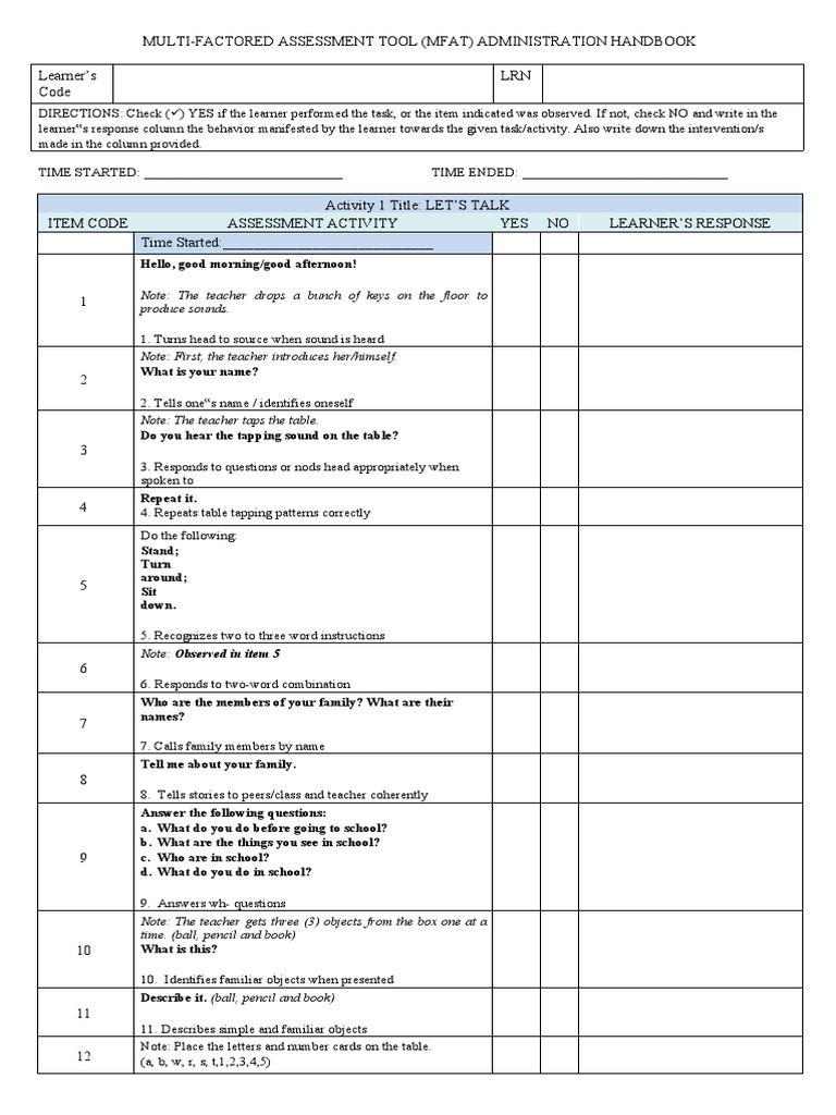 Mfat For Printing | PDF | Learning | Blouse