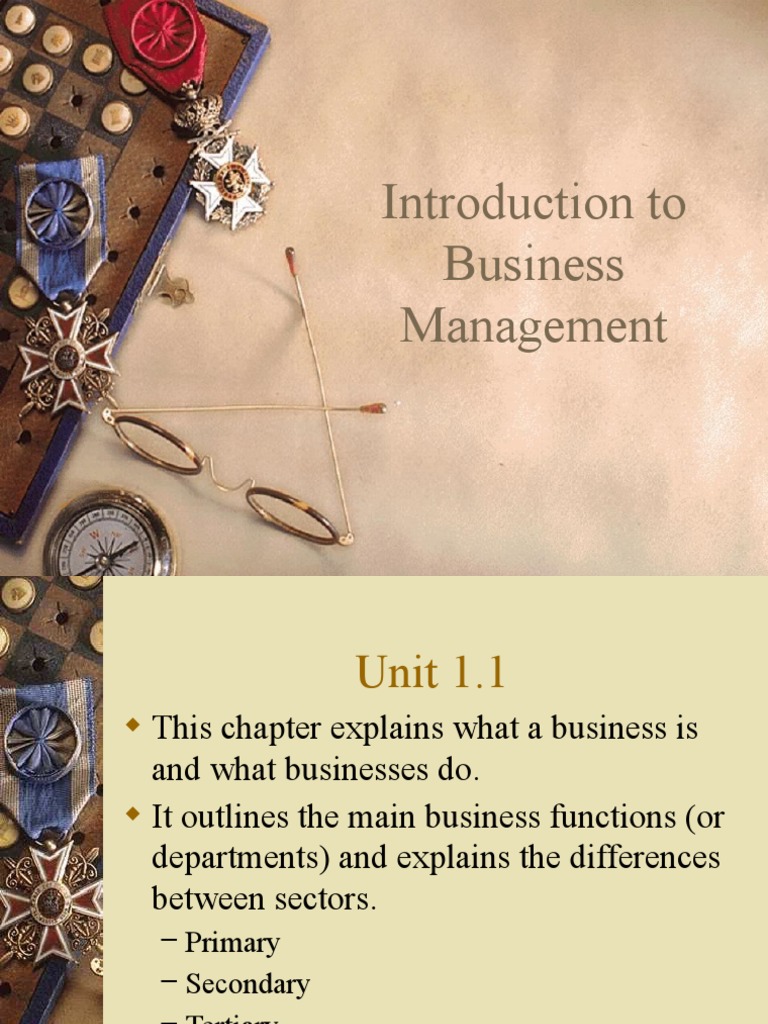 Lecture 2 Intro To Bus. Management | PDF | Entrepreneurship | Interest