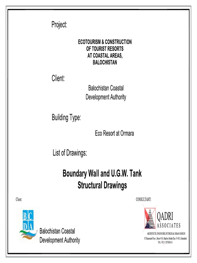Boundary Wall (Ormara) | PDF