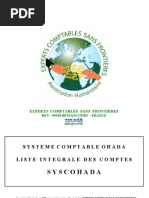 Plan Comptable SYSCOHADA Révisé PDF | PDF