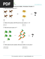 LOGIQIDS ASSESSMENT Worksheet | PDF | Numbers | Mathematics