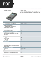6GK50042BF001AB2 Datasheet en | PDF | Power Supply | Electrical Engineering