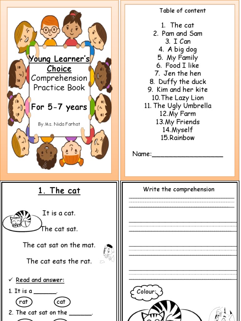 Young Learner's Choice: Comprehension Practice Book | PDF | Rainbow
