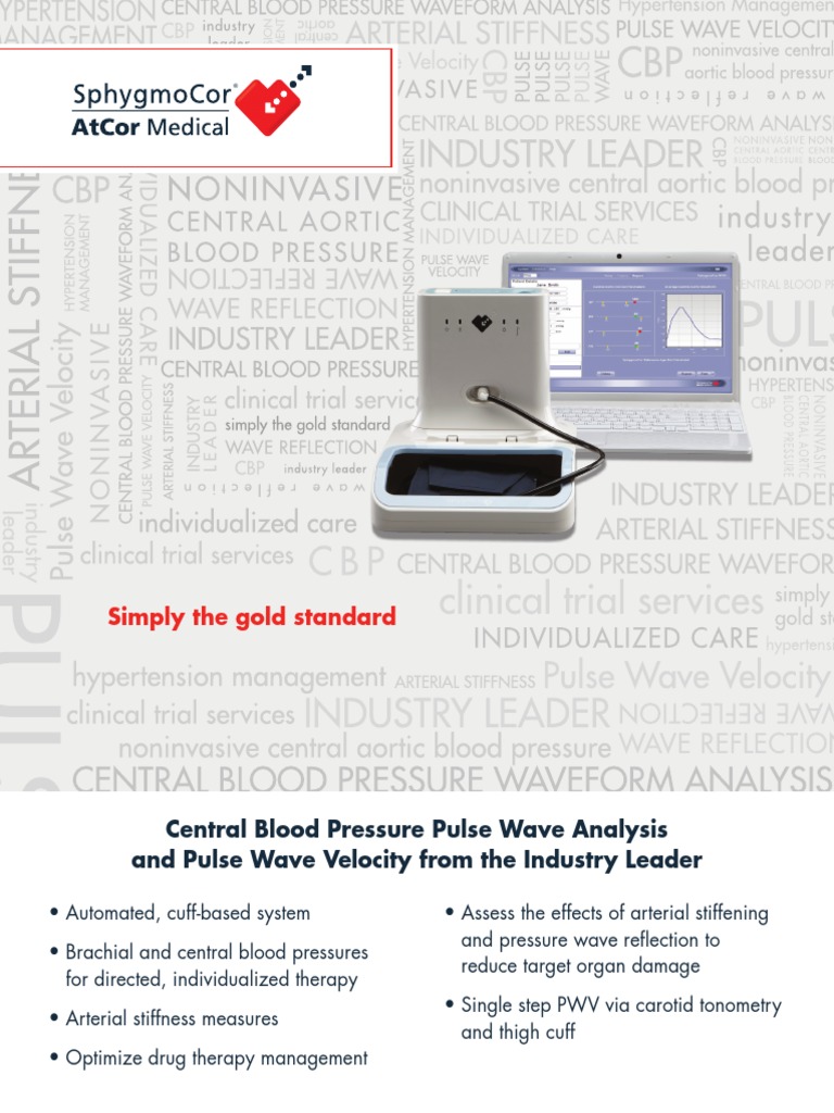 AtCor PWV Flyer | PDF | Hypertension | Blood Pressure