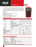 Digitech QM1529 Multimeter Manual | PDF