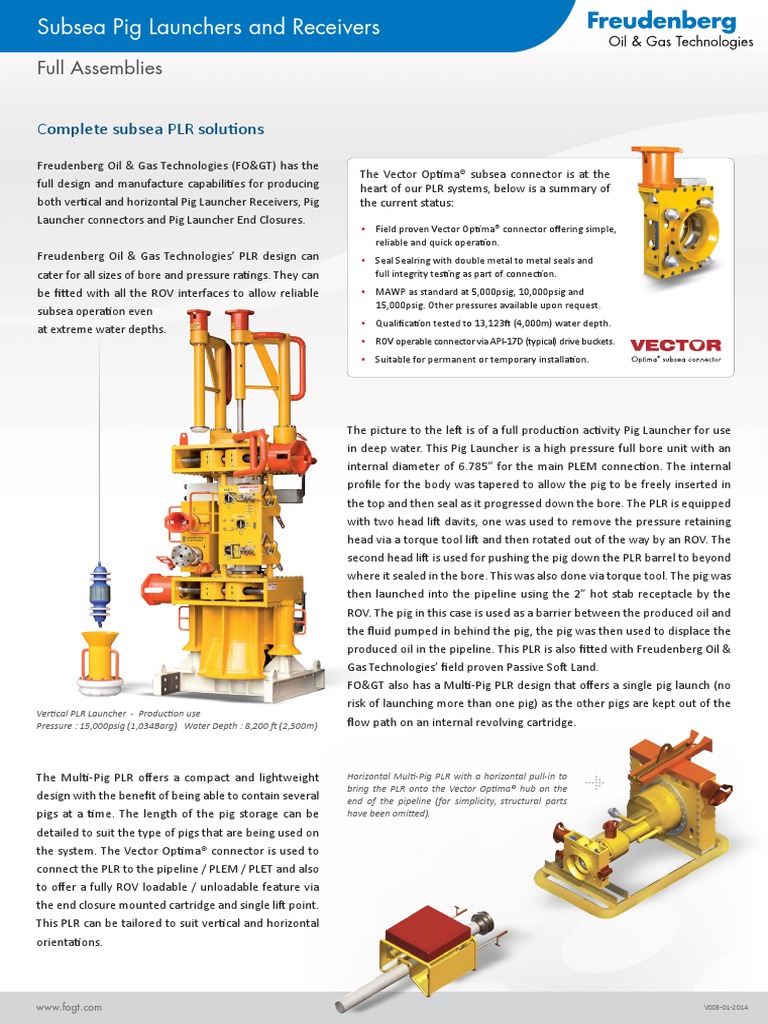 Full Assemblies: Complete Subsea PLR Solutions | PDF | Subsea ...