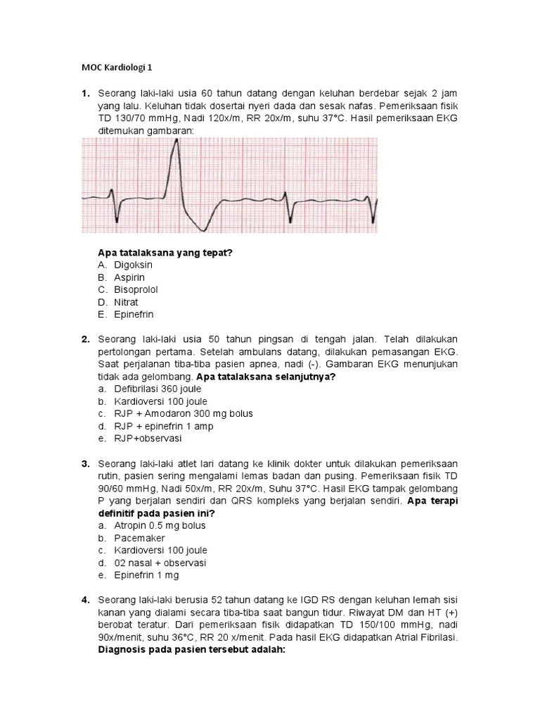 MOC Kardio 1 | PDF