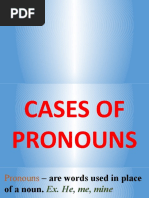 Worksheet On Nominative and Objective Case | PDF