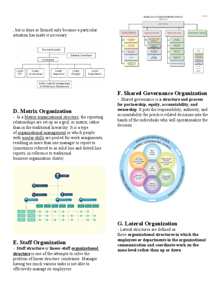 An Overview of Organizational Structures | PDF