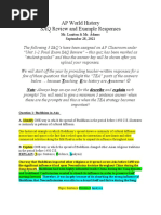 AP DBQ Worksheet - Heimler | PDF | Language Arts & Discipline