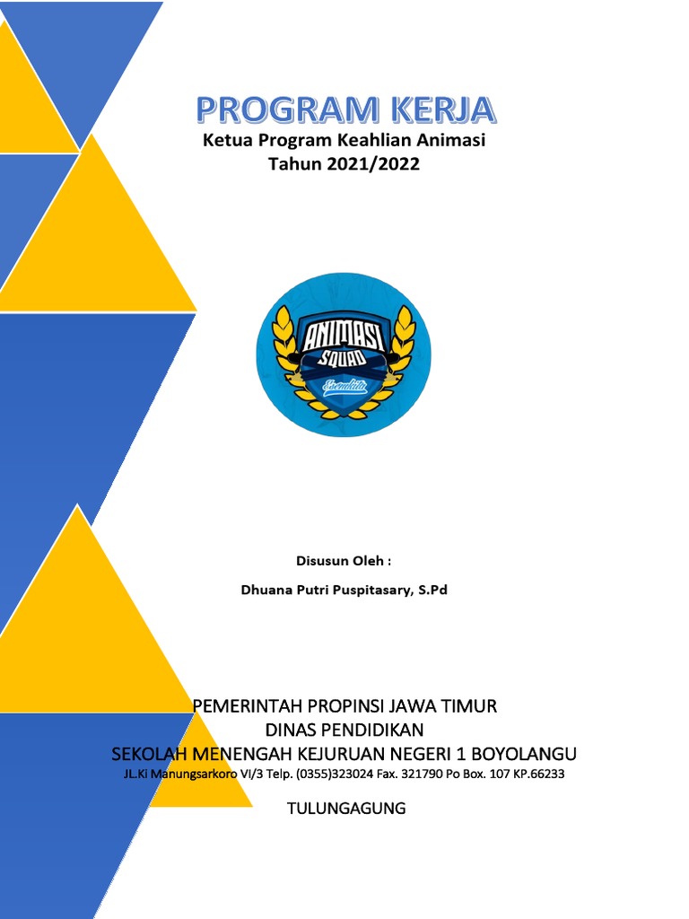 Proker Animasi 2021-2022 | PDF