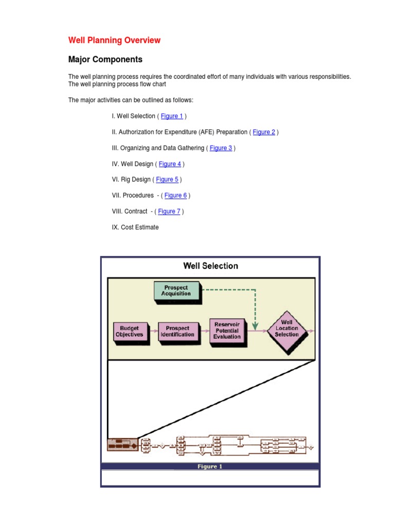 Well Planning Overview | PDF | Petroleum Reservoir | Oil Well