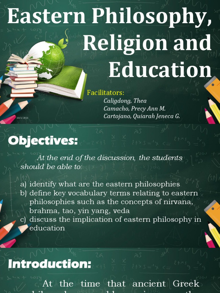 Eastern Philosophy Religion and Education FINAL | PDF | Eastern ...